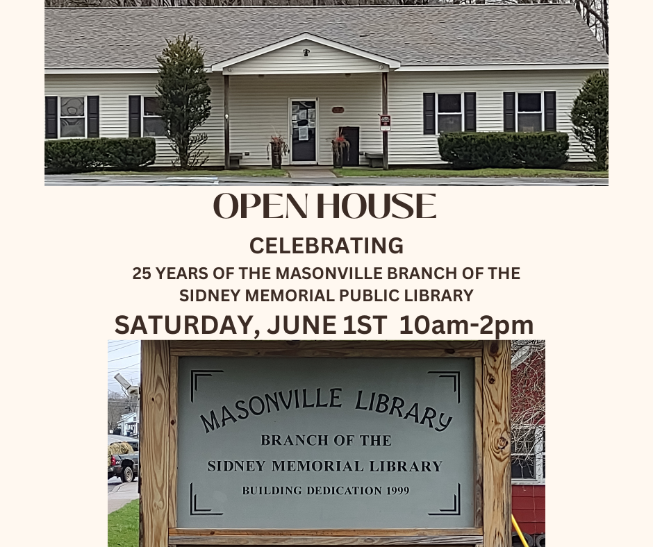 Masonville Branch Library | Sidney Memorial Public Library